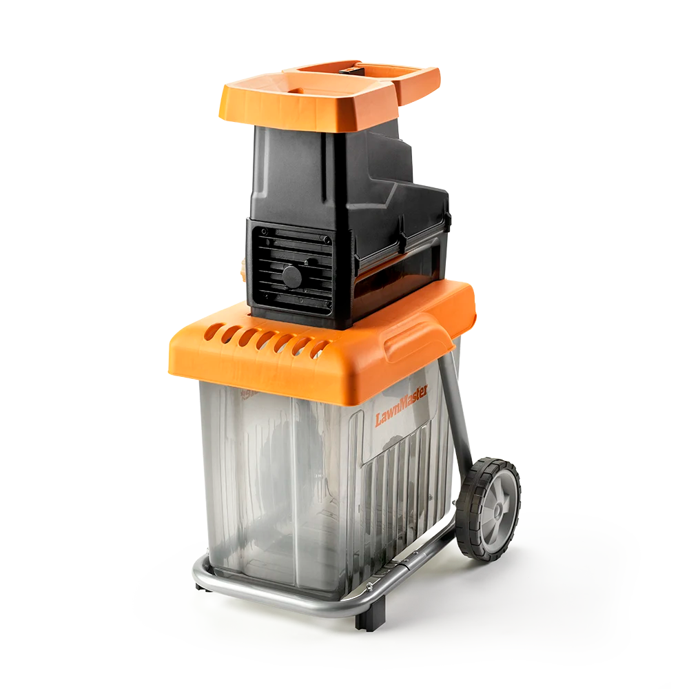 LawnMaster 2800W Quiet Garden Shredder with Drum Mechanism – Cleva UK