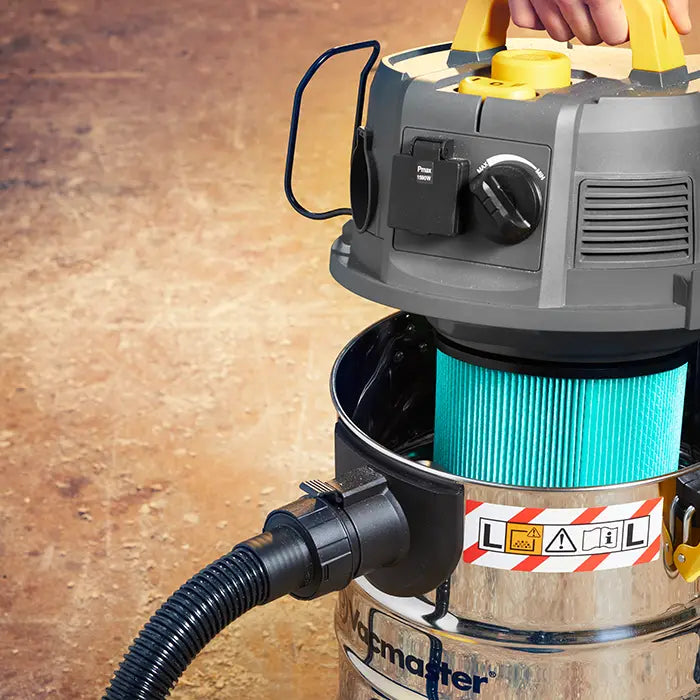Vacmaster® WD L30 PCF 240V Dust Extractor | Wet & Dry Vacuum – Cleva