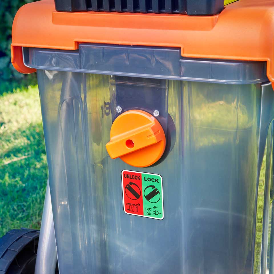 LawnMaster 2800W Quiet Garden Shredder with Drum Mechanism – Cleva UK