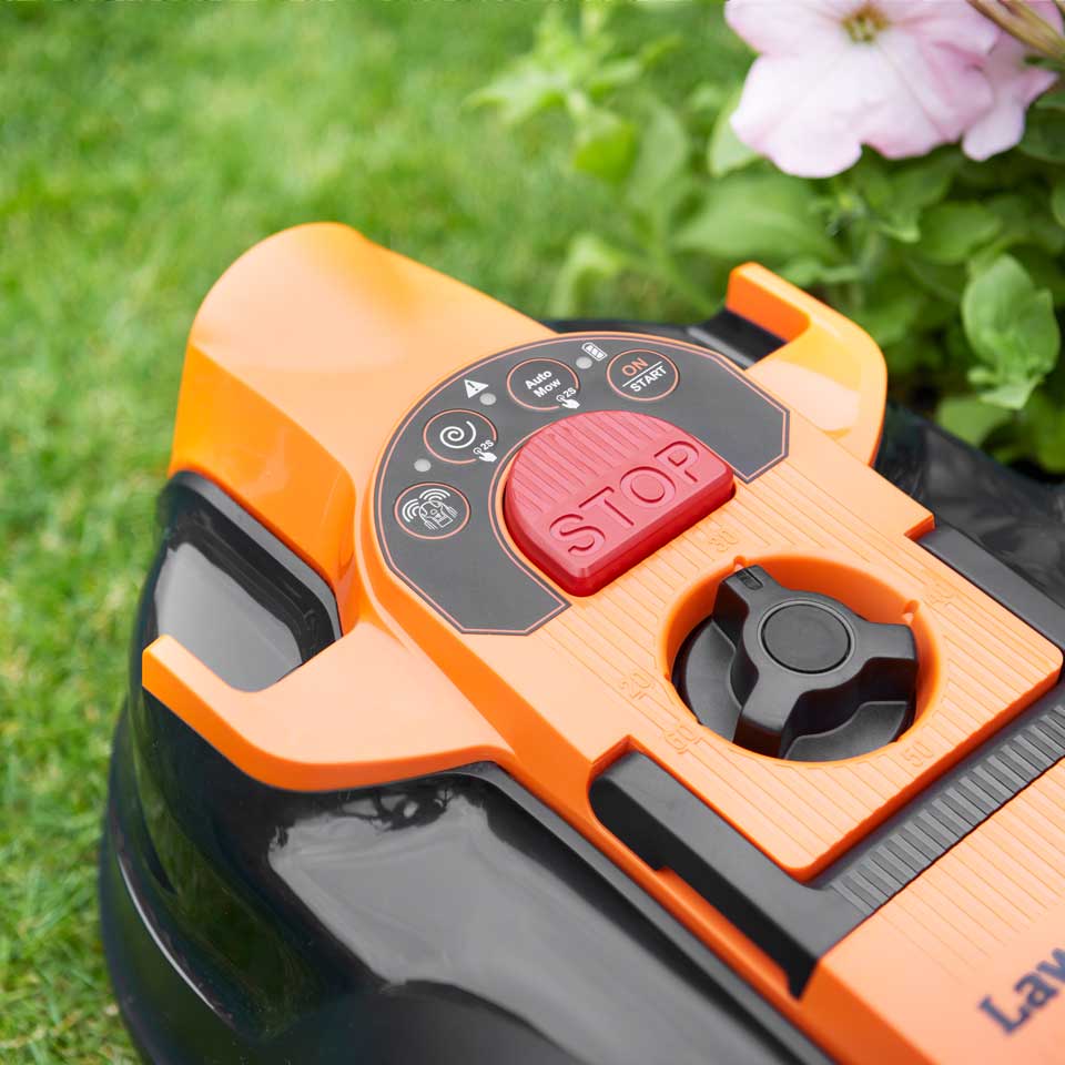 LawnMaster OcuMow® 16 MX 24V VBRM16 Robot Lawnmower Drop and Mow - With ...