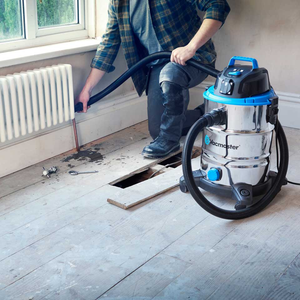Vacmaster Power 30 PTO Wet Dry Vacuum Cleaner Cleva
